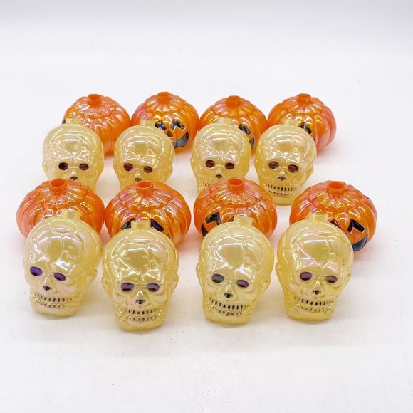 Unbranded | Holiday | Halloween Iridescent Skull Jack O Lantern Blow ...